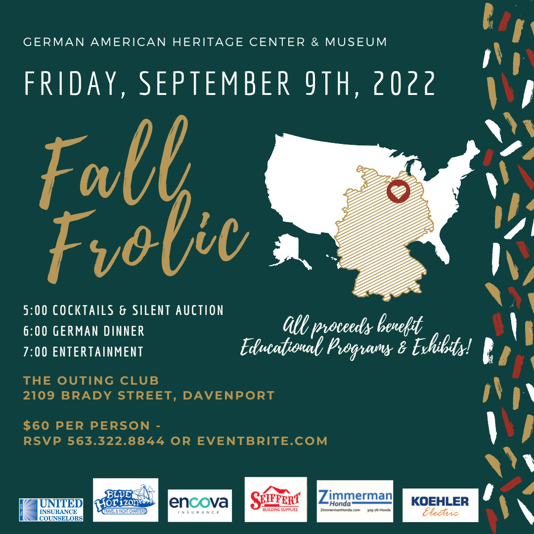 Upcoming Events – German American Heritage Center & Museum